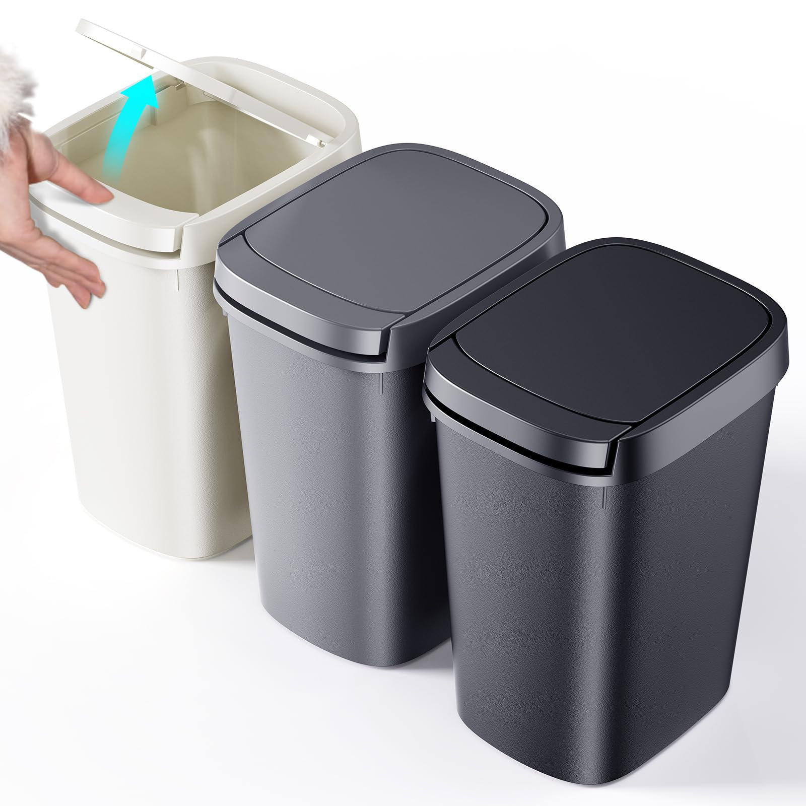 tiny trash can for bathroom