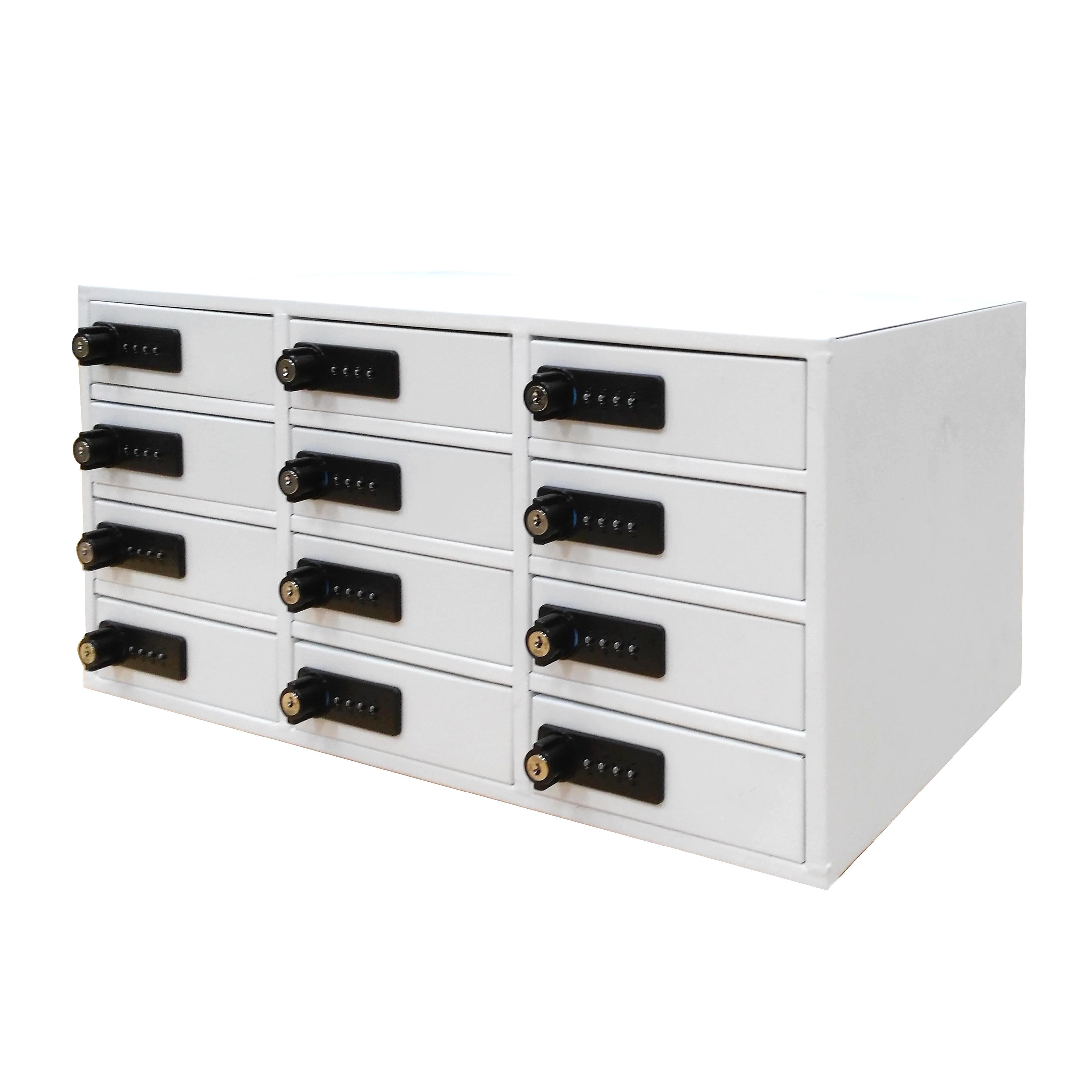 FixtureDisplays 12-Slot Cellphone Mini Charging Station Combination ...