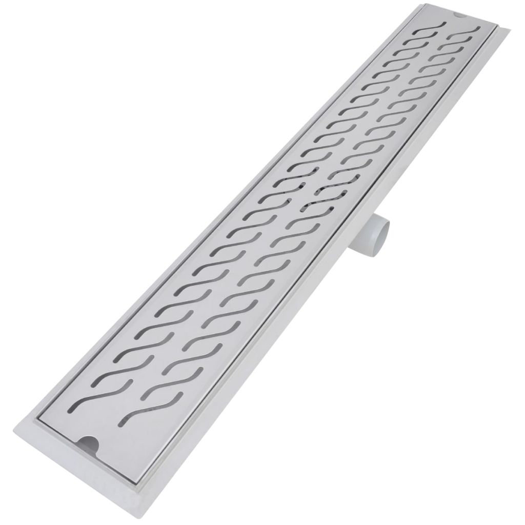 Belfry Bathroom O'Connell 14cm Linear Grid Waste Shower Drain | Wayfair ...