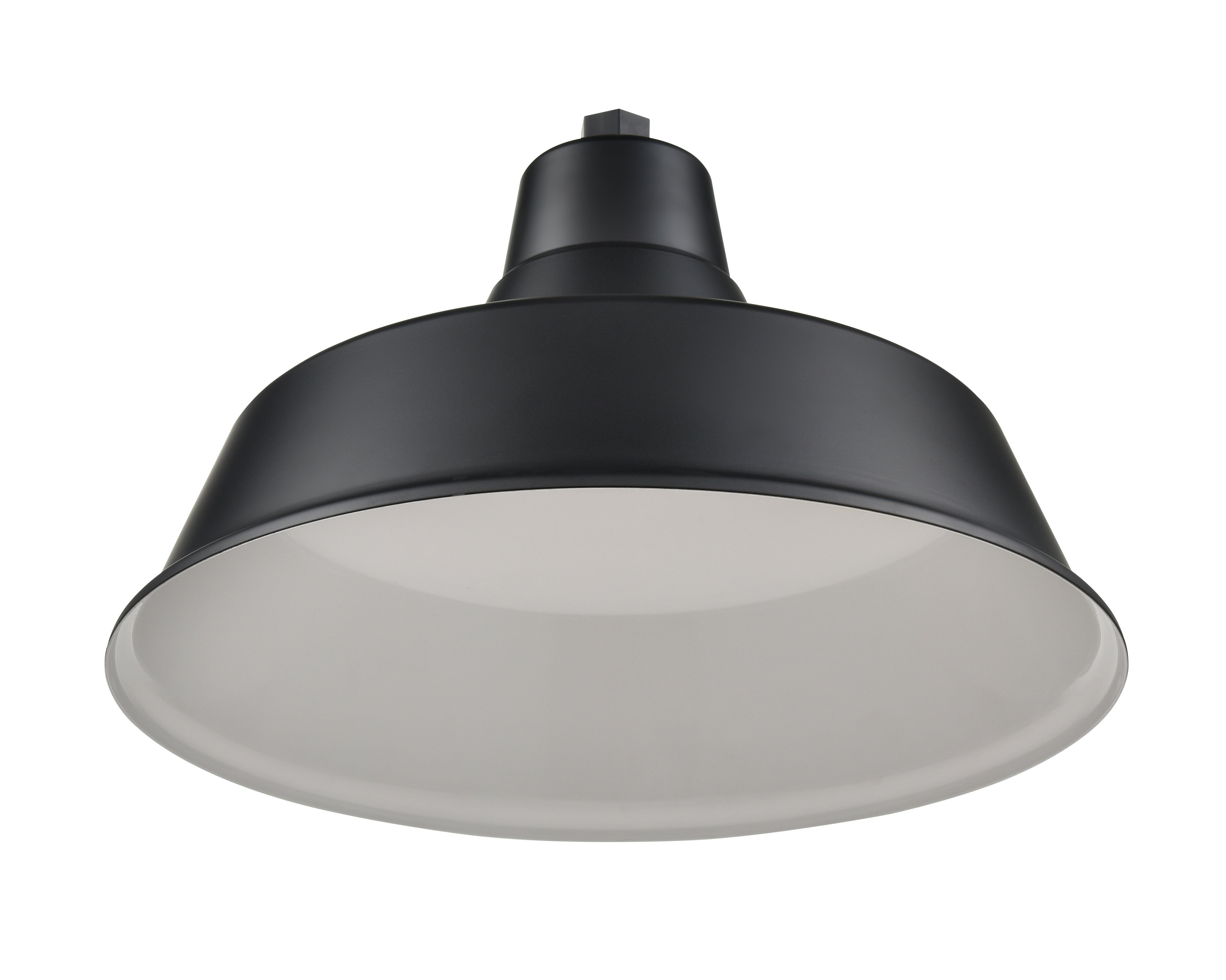 Latitude Run® Ericalynn 1 Light Classic Warehouse Shade In Satin Black ...