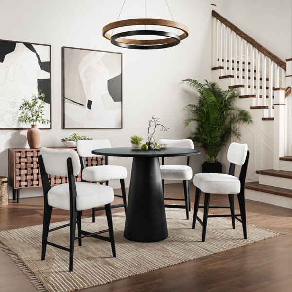 Black Bar & Counter Height Dining Sets You'll Love | Wayfair