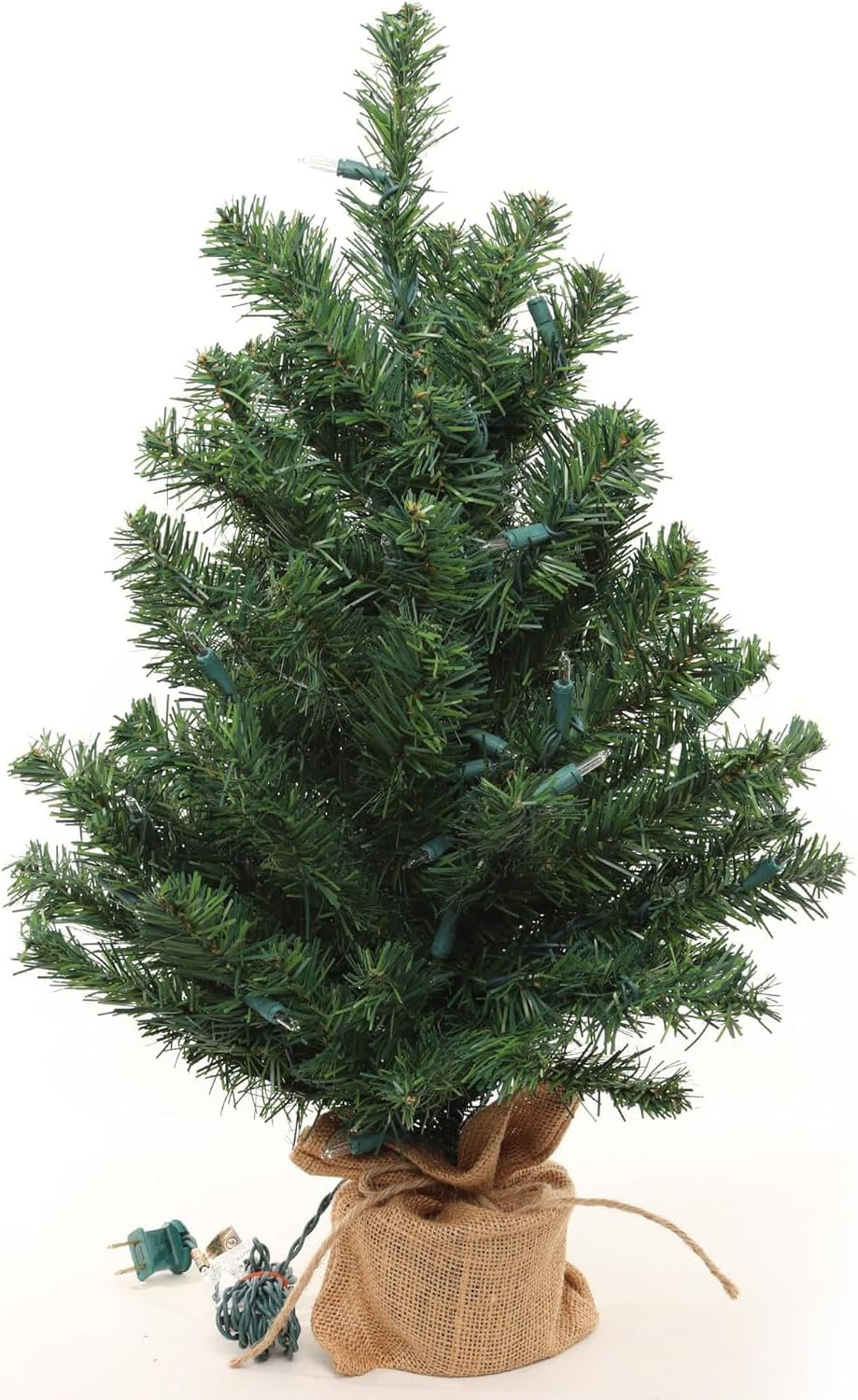 The Holiday Aisle® 2' Pre-lit Northern Spruce Christmas Tree With ...