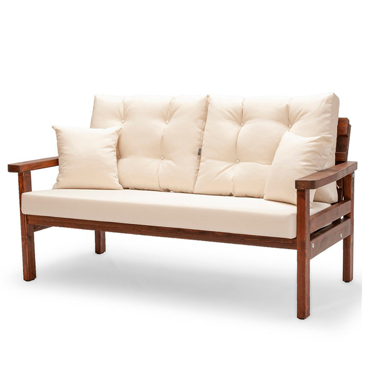 Rosalind Wheeler Dado Wooden Traditional Bench | Wayfair.co.uk