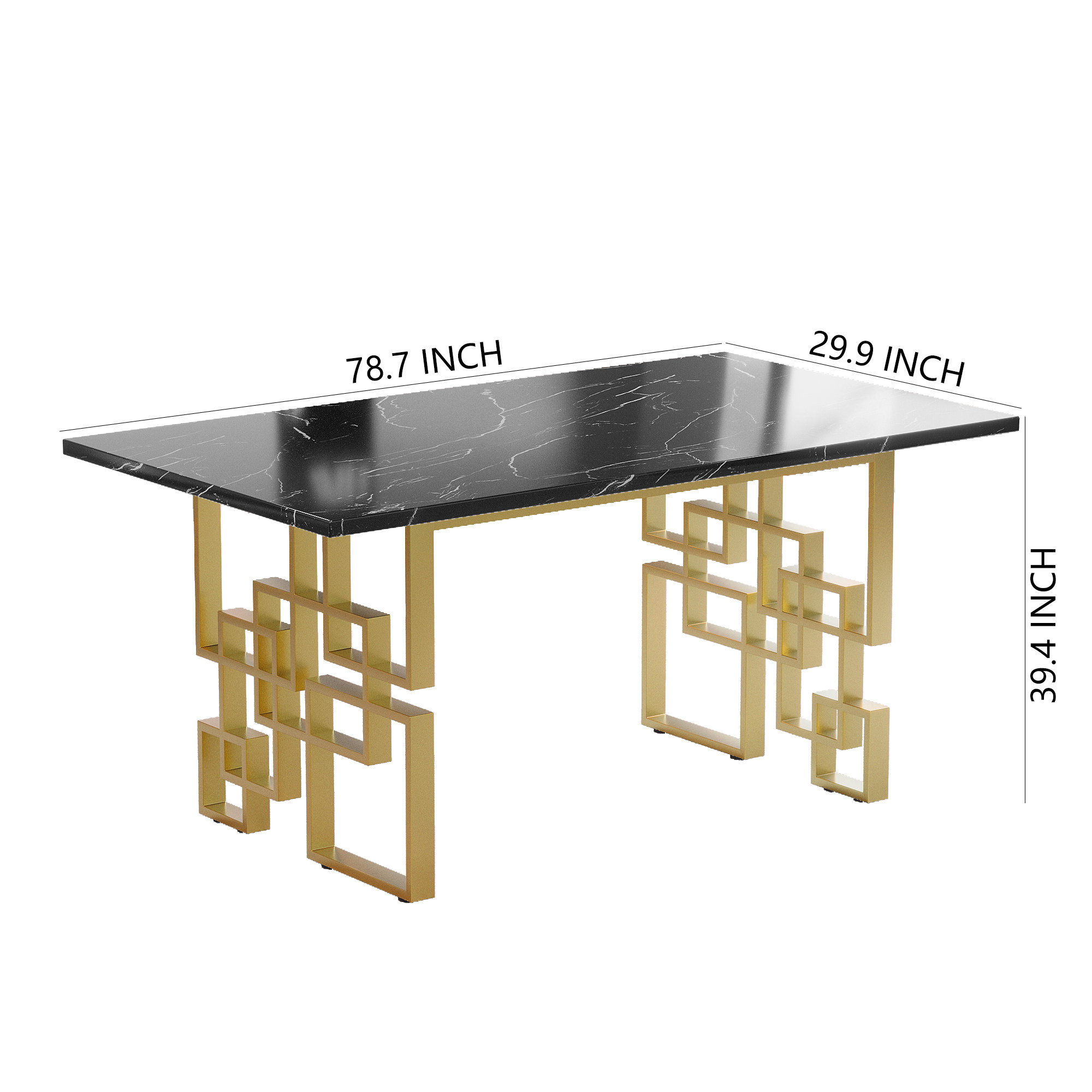 Mercer41 Silberman Rectangular Counter Height Conference Table | Wayfair