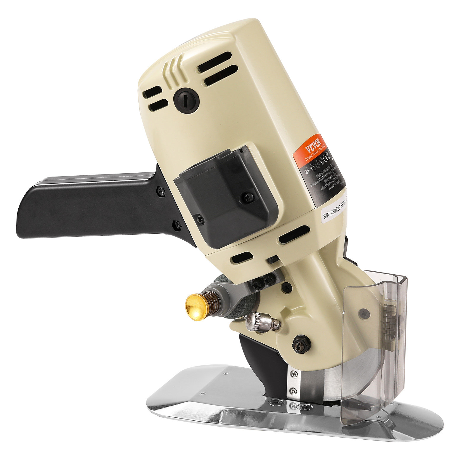 VEVOR Fabric Cutter 250W Electric Rotary Fabric Cutting Machine 1.1 ...