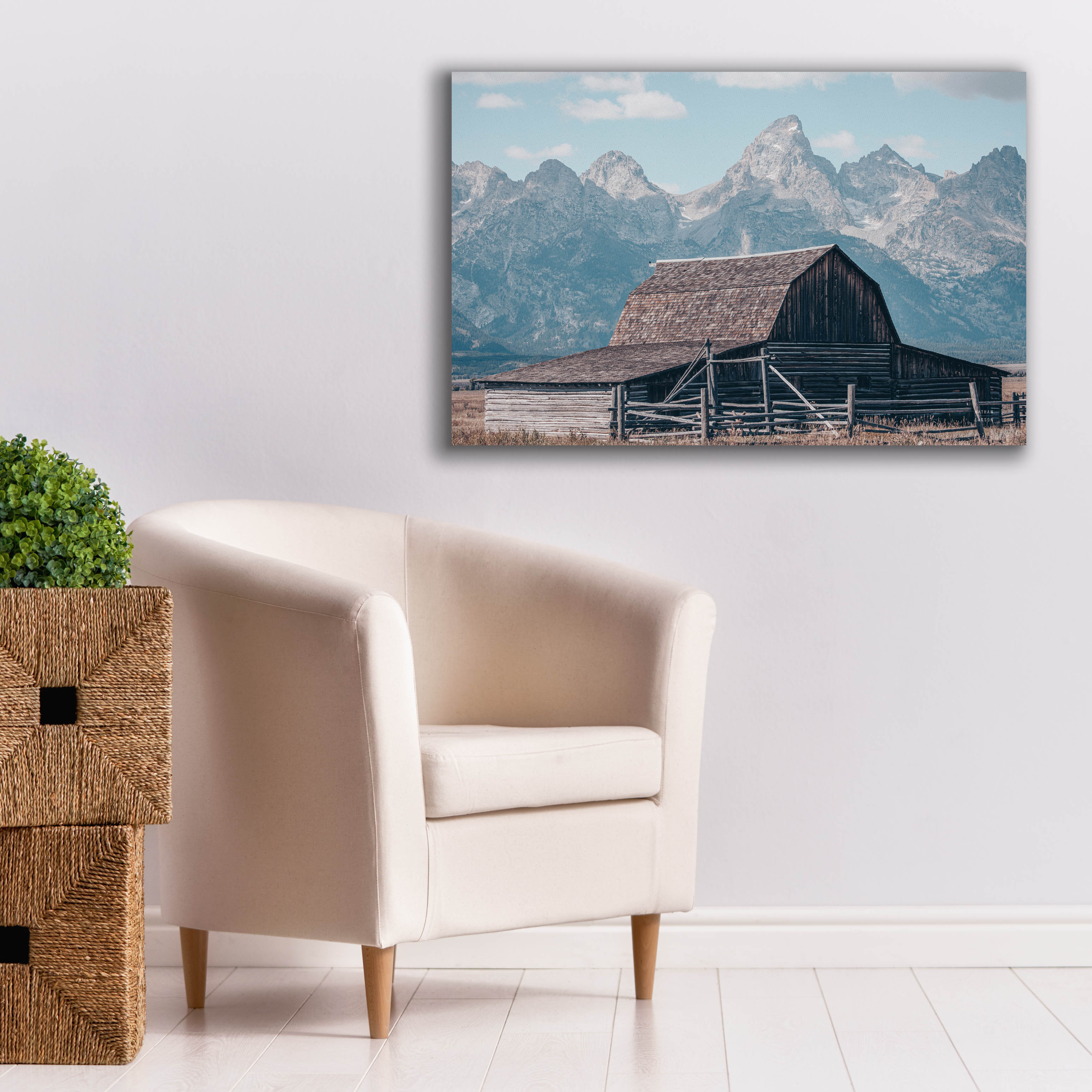 Millwood Pines Historic Row 2' by Nathan Larson Canvas Wall Art | Wayfair