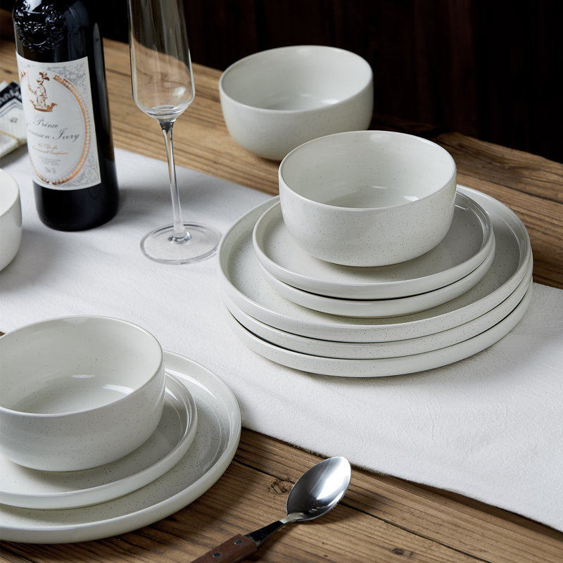 Joss & Main Daytona 12 Piece Dinnerware Set - Service for 4 "& Reviews ...