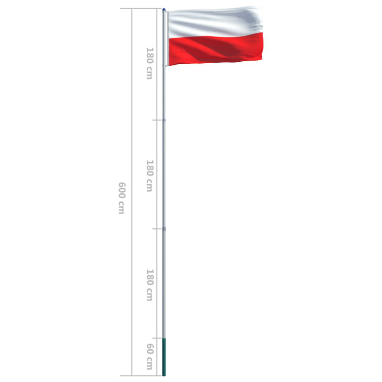 Dakota Fields Maytham 2-Sided Flag and Flagpole Set | Wayfair.co.uk