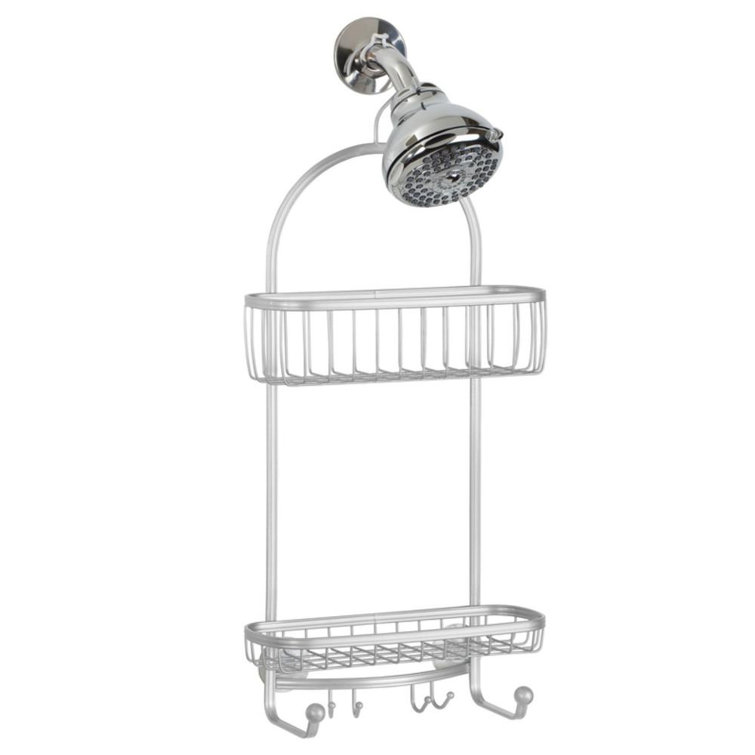 iDesign Suction Stainless Steel Shower Caddy | Wayfair