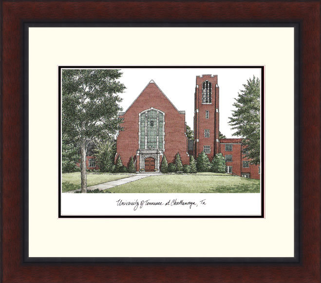 Campus Images NCAA UTC Mocs Legacy Alumnus Lithograph Picture Frame ...