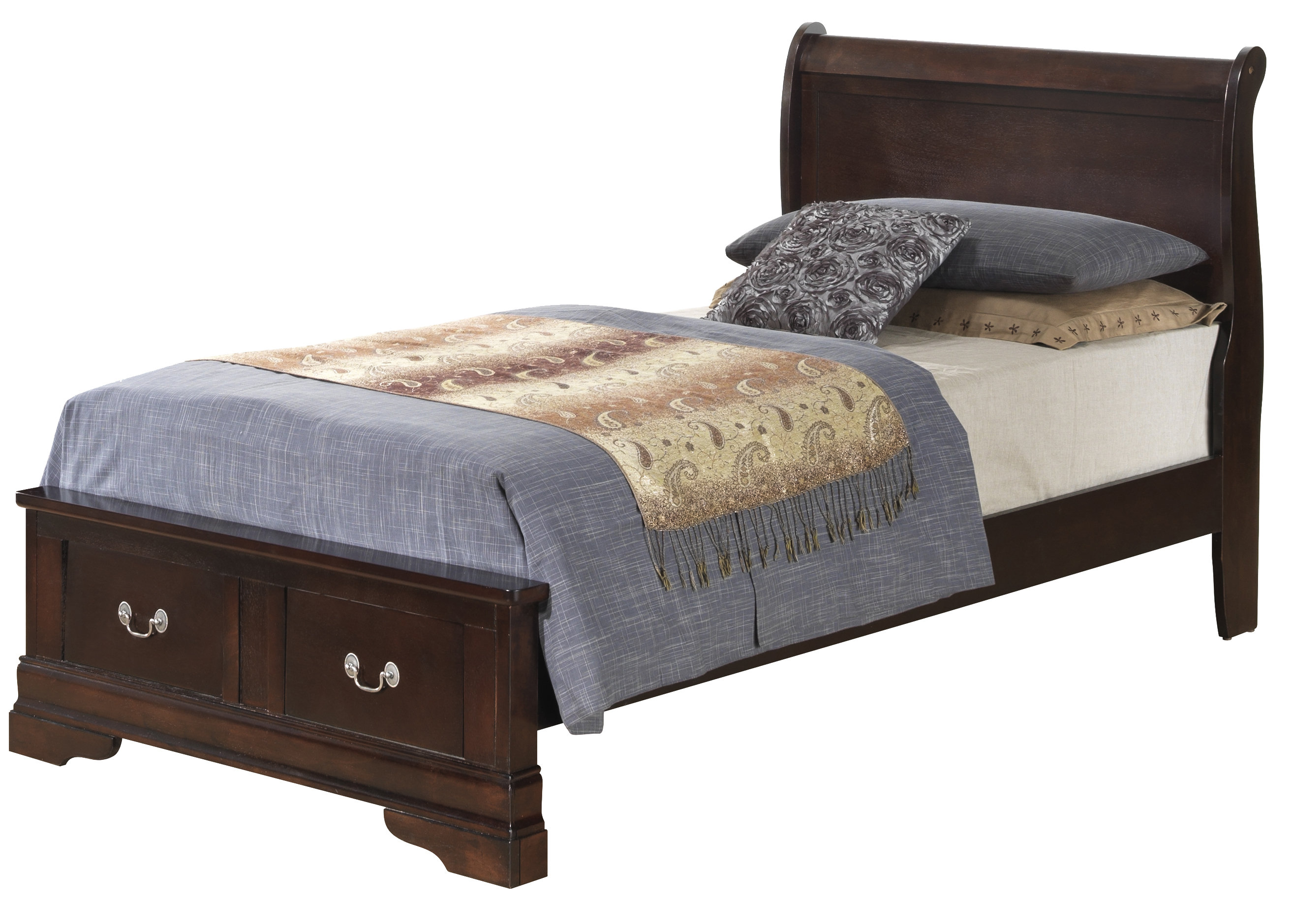 Latitude Run® Louis Phillipe G3125D-FSB2 Storage bed | Wayfair
