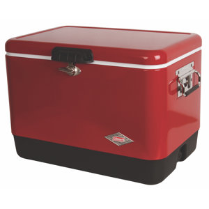 Coleman 54 Qt. Coleman® Vintage Steel Belted® Cooler & Reviews | Wayfair