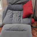 George Oliver Jonilda Upholstered Accent Chair and Ottoman with ...