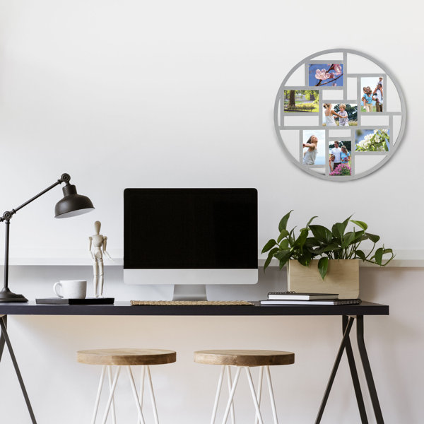 MELANNCO 7 Opening Collage Frame- Displays Four 6x4 and Three 6x4 Inch ...