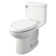 American Standard Compact Cadet 3 Flowise 4 Toilet with Seat Elongated ...