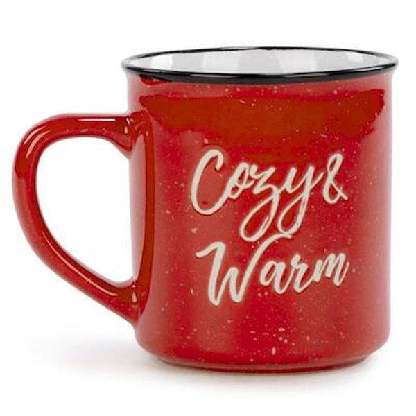 The Holiday Aisle® Red "Cozy & Warm" Mug - Wayfair Canada
