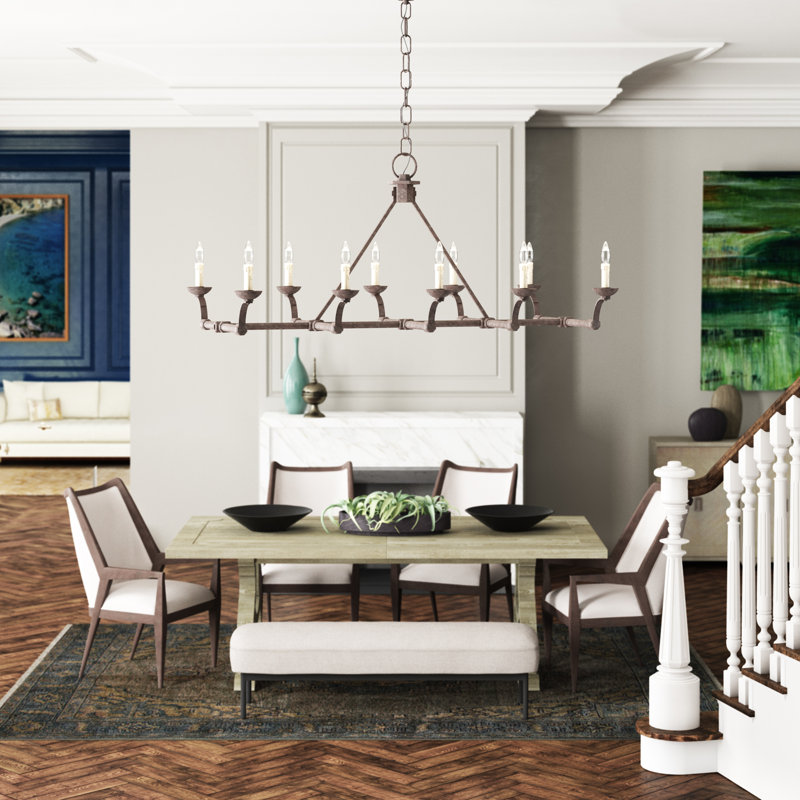 Visual Comfort Signature Ralph Lauren Robertson 10 Light Pendant | Perigold