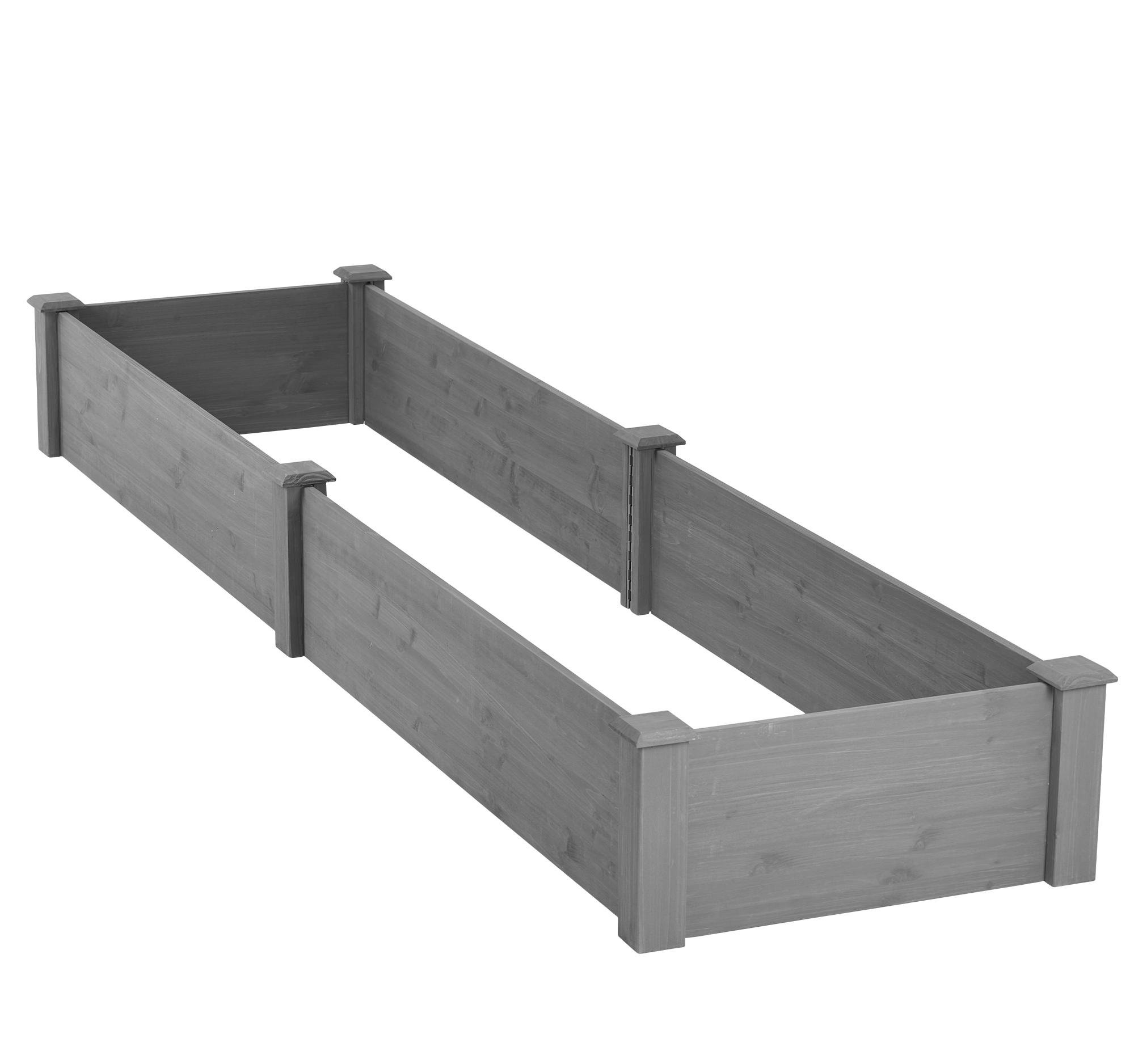 Arlmont & Co. Axavier 8 ft x 2 ft Cedar Raised Garden Bed | Wayfair