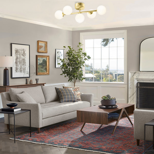 Everly Quinn Humfleet 5 - Light Dimmable LED Vanity Light & Reviews ...