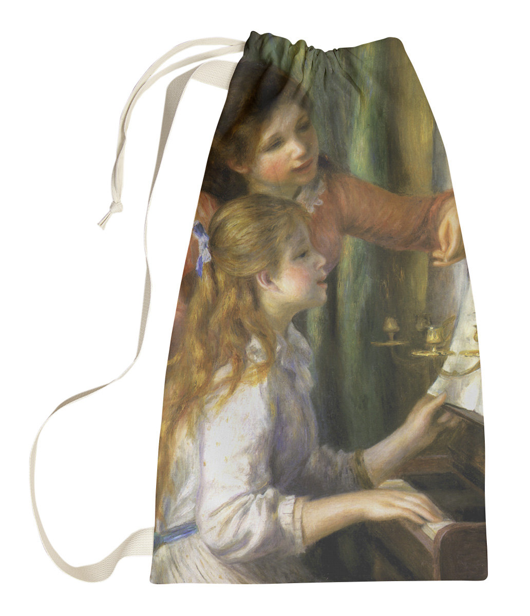 Charlton Home® Sac à linge de filles au piano Ortegon - Wayfair Canada