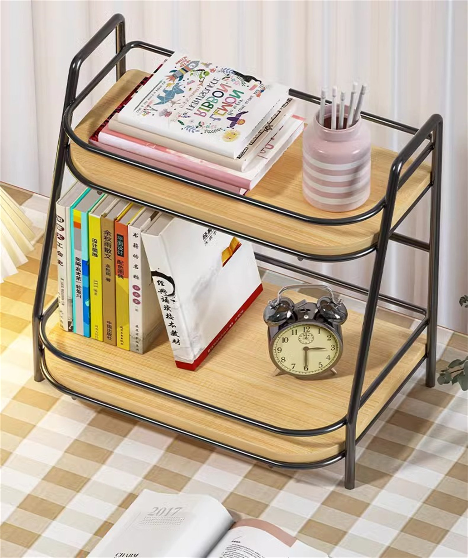 Red Barrel Studio® Desktop, Office Desk, Small Storage Shelf | Wayfair