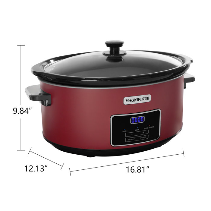 HOMECOOKIN Magnifique Programmable Slow Cooker & Reviews | Wayfair