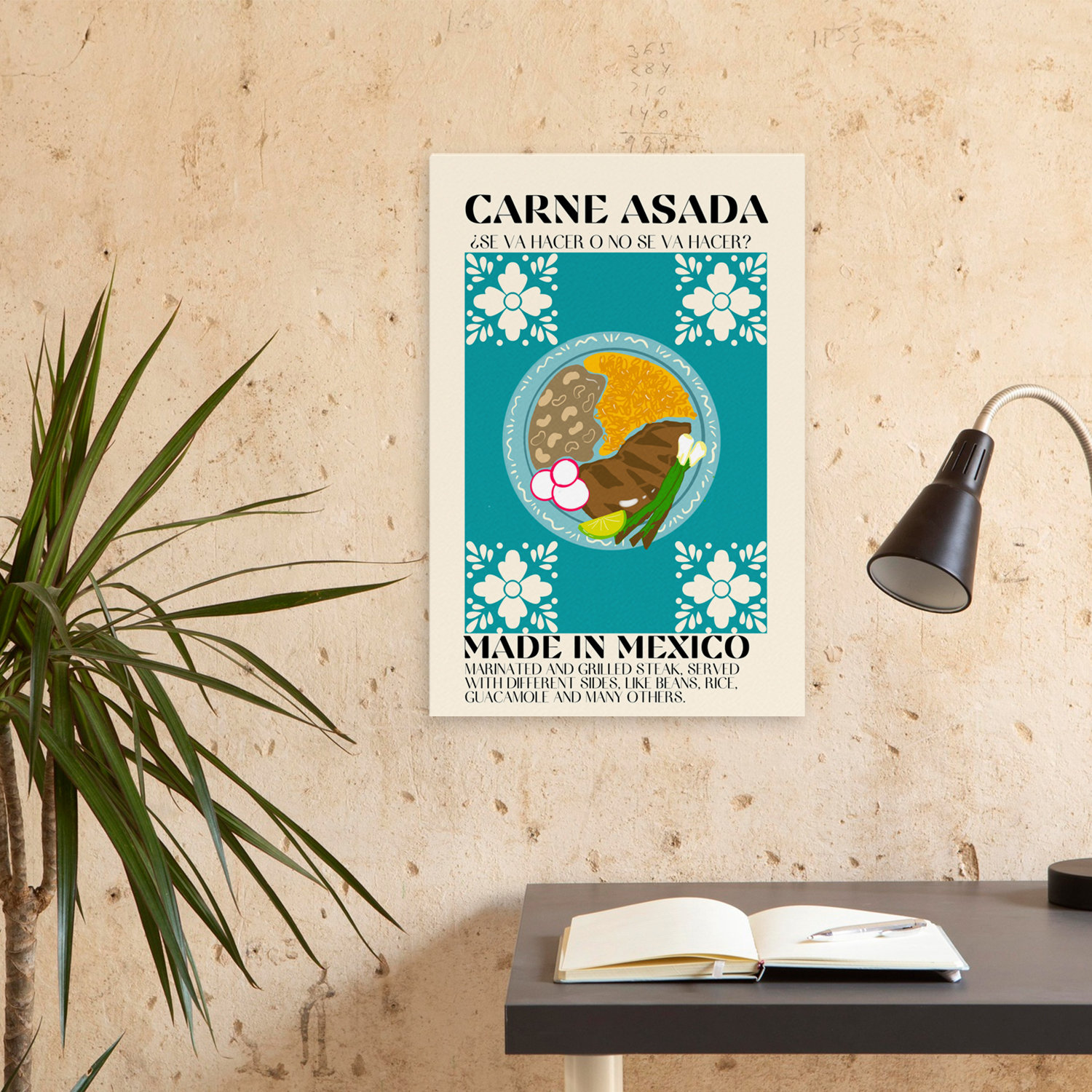 Lark Manor™ Carne Asada - Cuisine Design, Type Food Mexico Signs Art ...