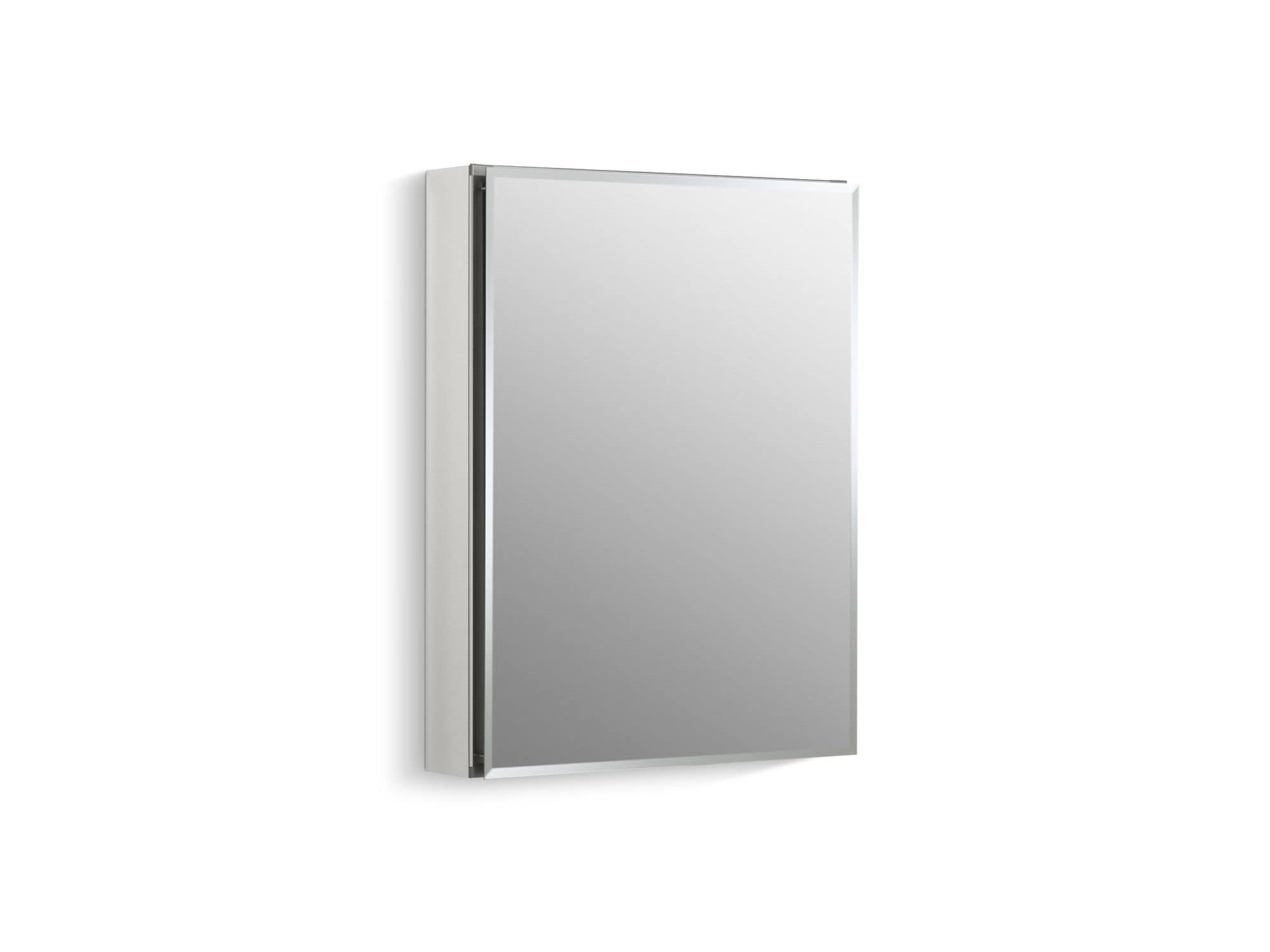 Latitude Run® Beveled Medicine Cabinet With Mirrored Doors And ...