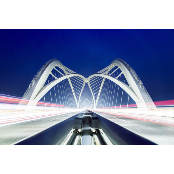 Orren Ellis Shijie Bridge On Canvas by Gaoshanshan Photograph | Wayfair