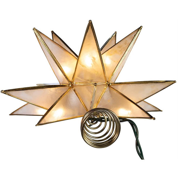 Kurt Adler Sputnik Capiz Tree Topper & Reviews | Wayfair