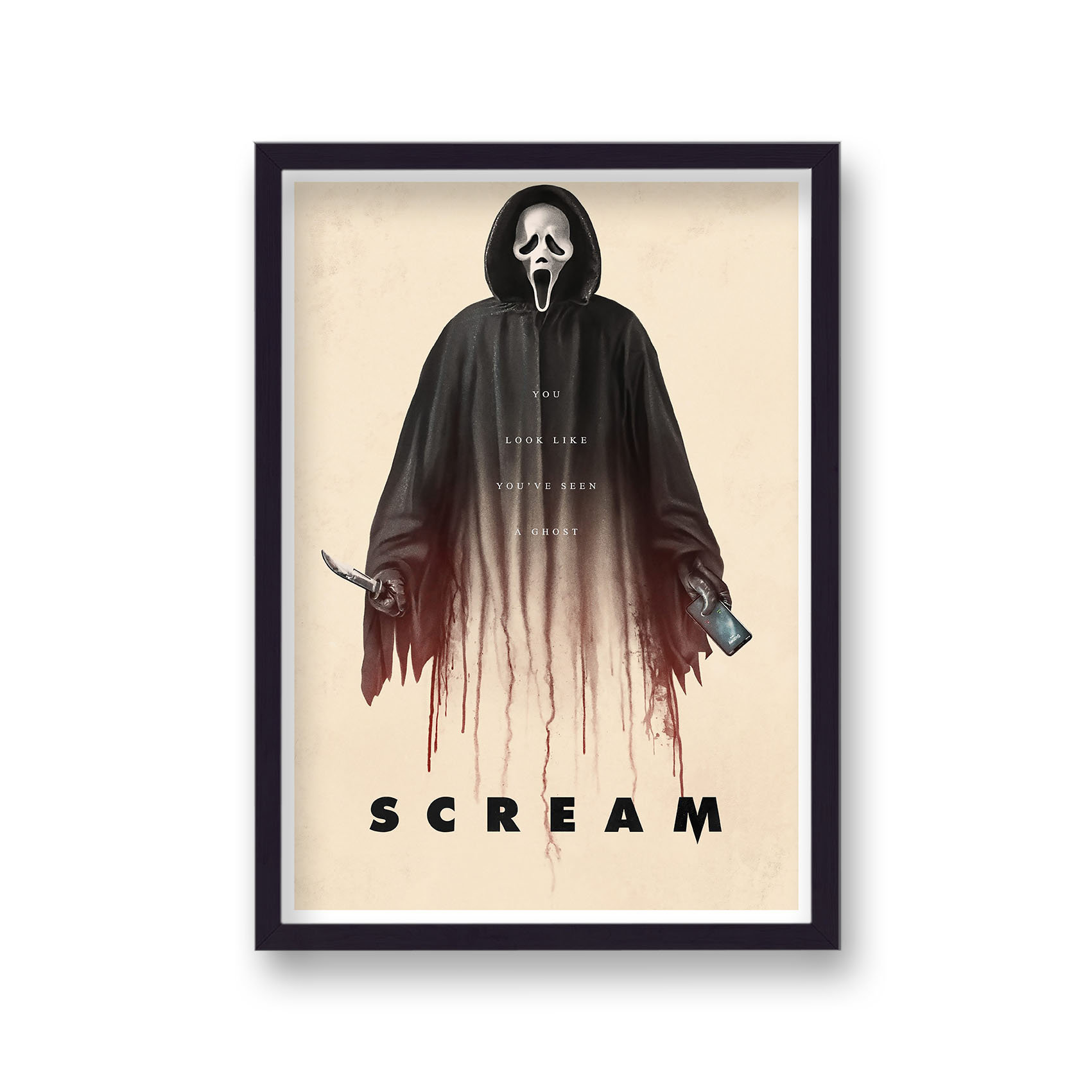 Culture Decor Scream V6 Ghostface Blood Drip Reimagined Movie - Single ...