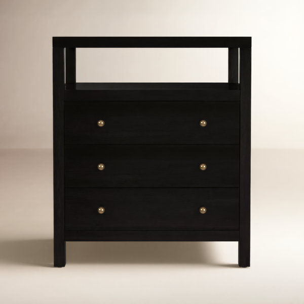 Joss & Main Celine 27" 3-Drawer Nightstand & Reviews | Joss & Main