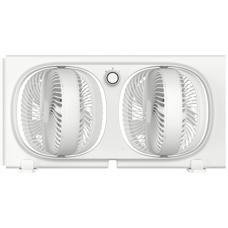 Priyet 9" Twin Window Fan with 270° Rotatable Fans,Vertical Window Fan ...