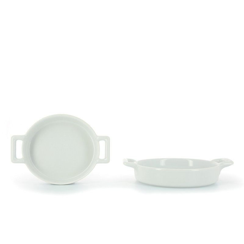 Revol Belle Cuisine 8.4535 Oz Porcelain/Ceramic Oval Dish | Wayfair