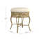 Astoria Grand Kaye Metal Accent Stool & Reviews | Wayfair