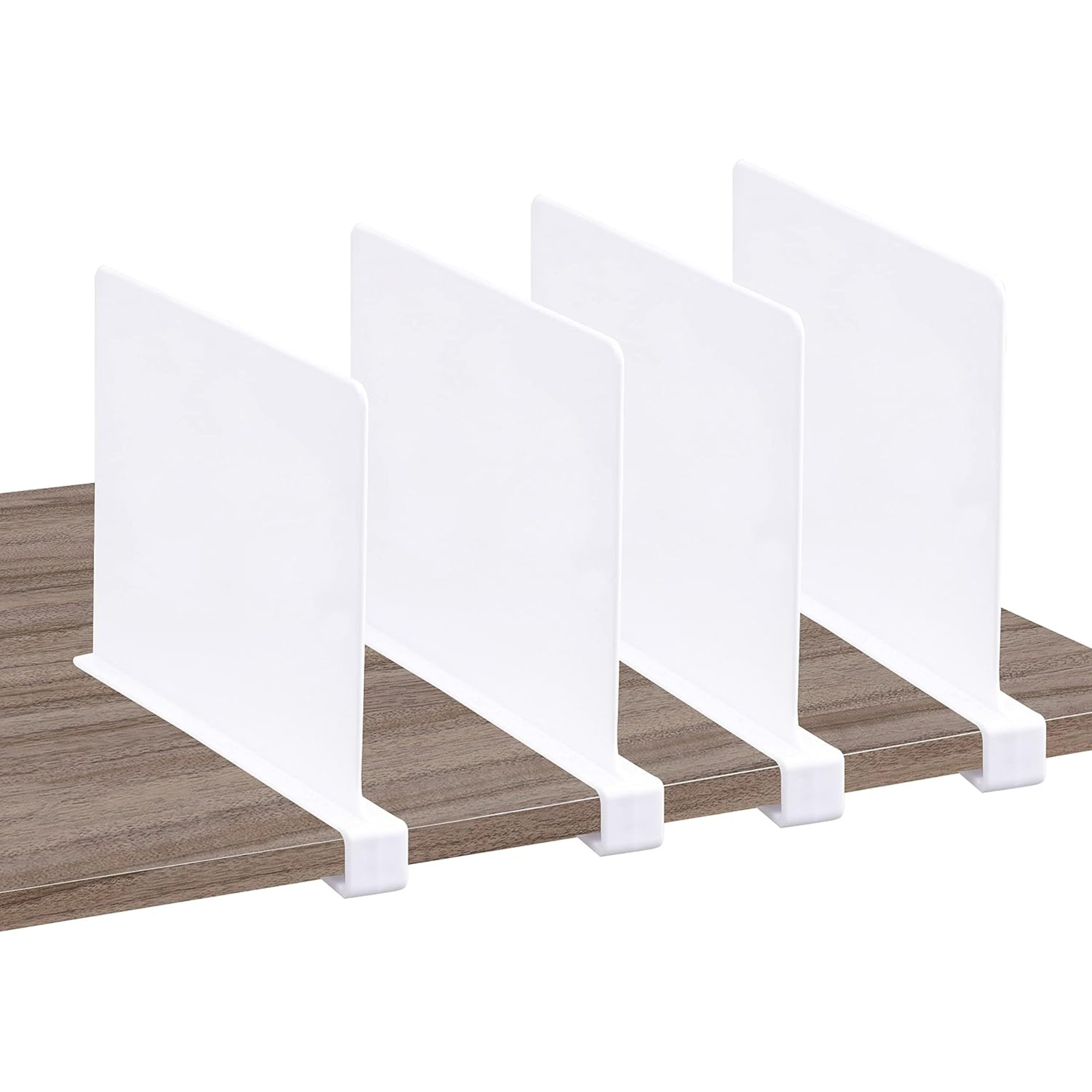 Red Barrel Studio® Acrylic Shelf Dividers For Closets,Wood Shelf ...