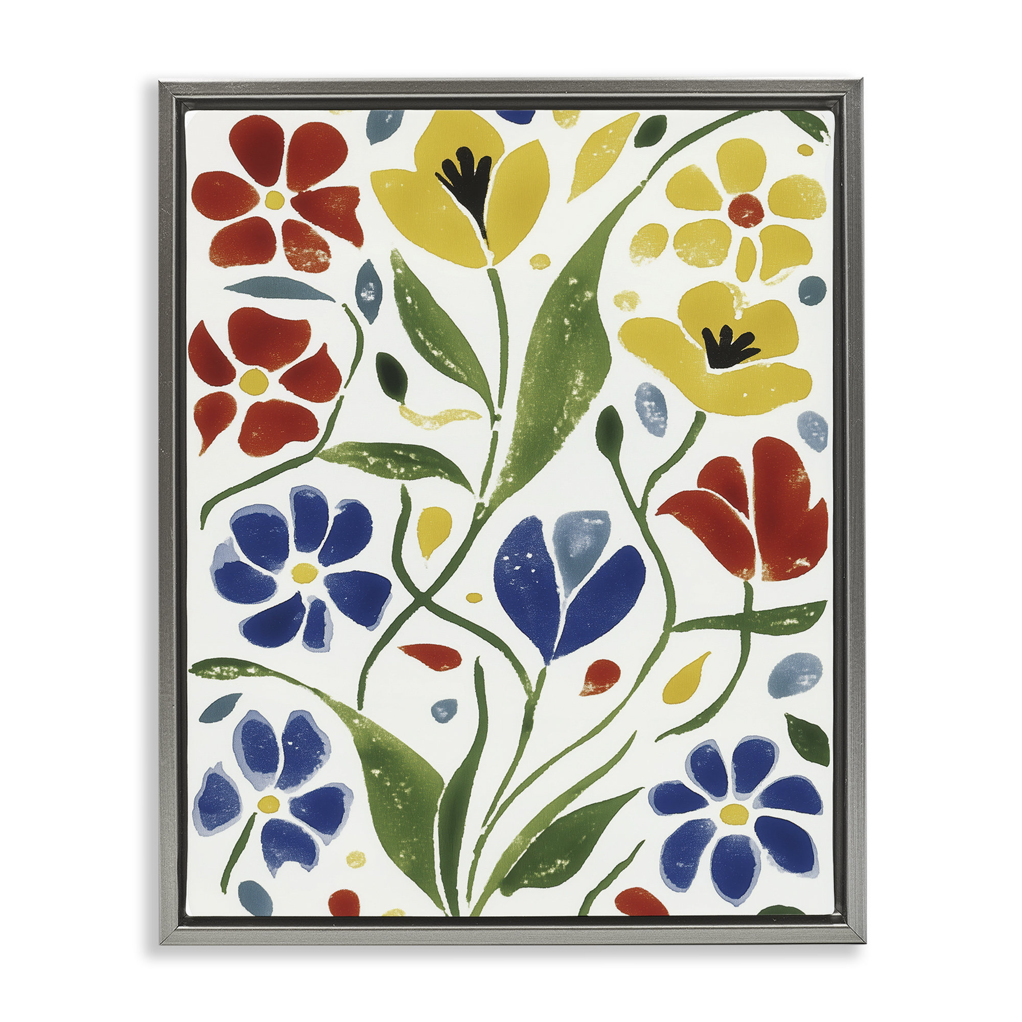 George Oliver Scandinavian Garden Flowers Floating Frame, design by ...
