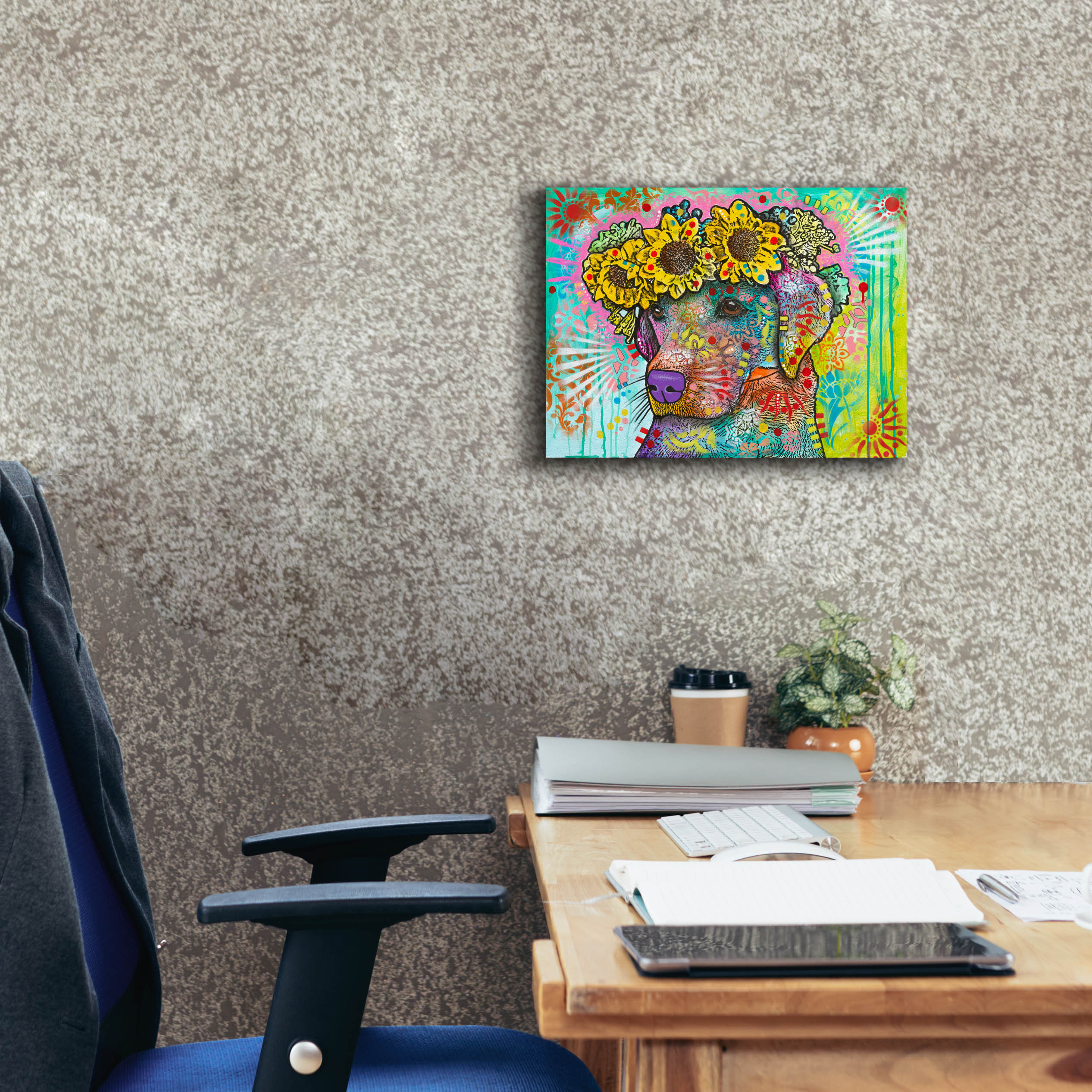 Red Barrel Studio® " Sunflower Lab " by Dean Russo | Wayfair