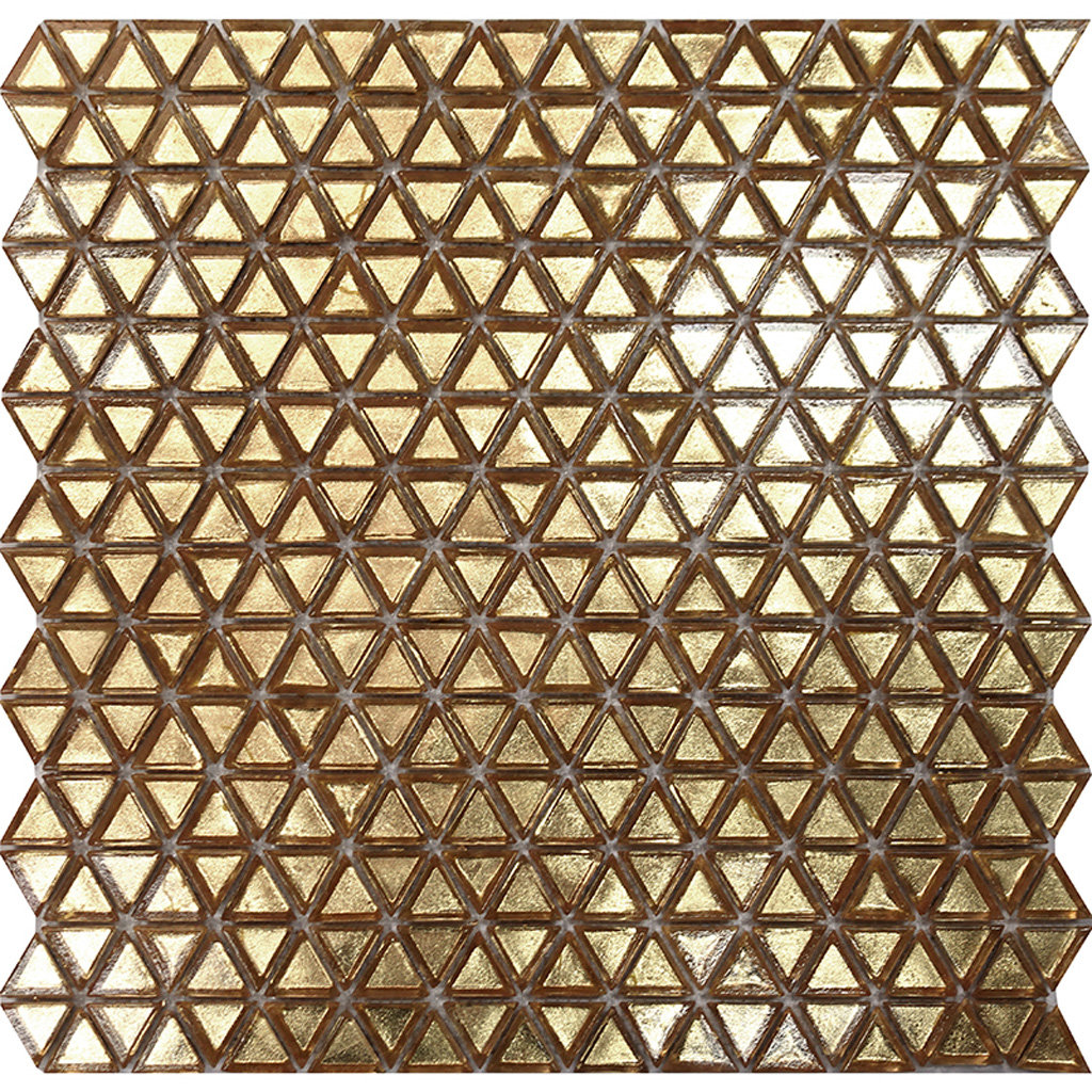 Apollo Tile Majeste 12" x 12" Glass Metal Look Wall & Floor Tile | Perigold