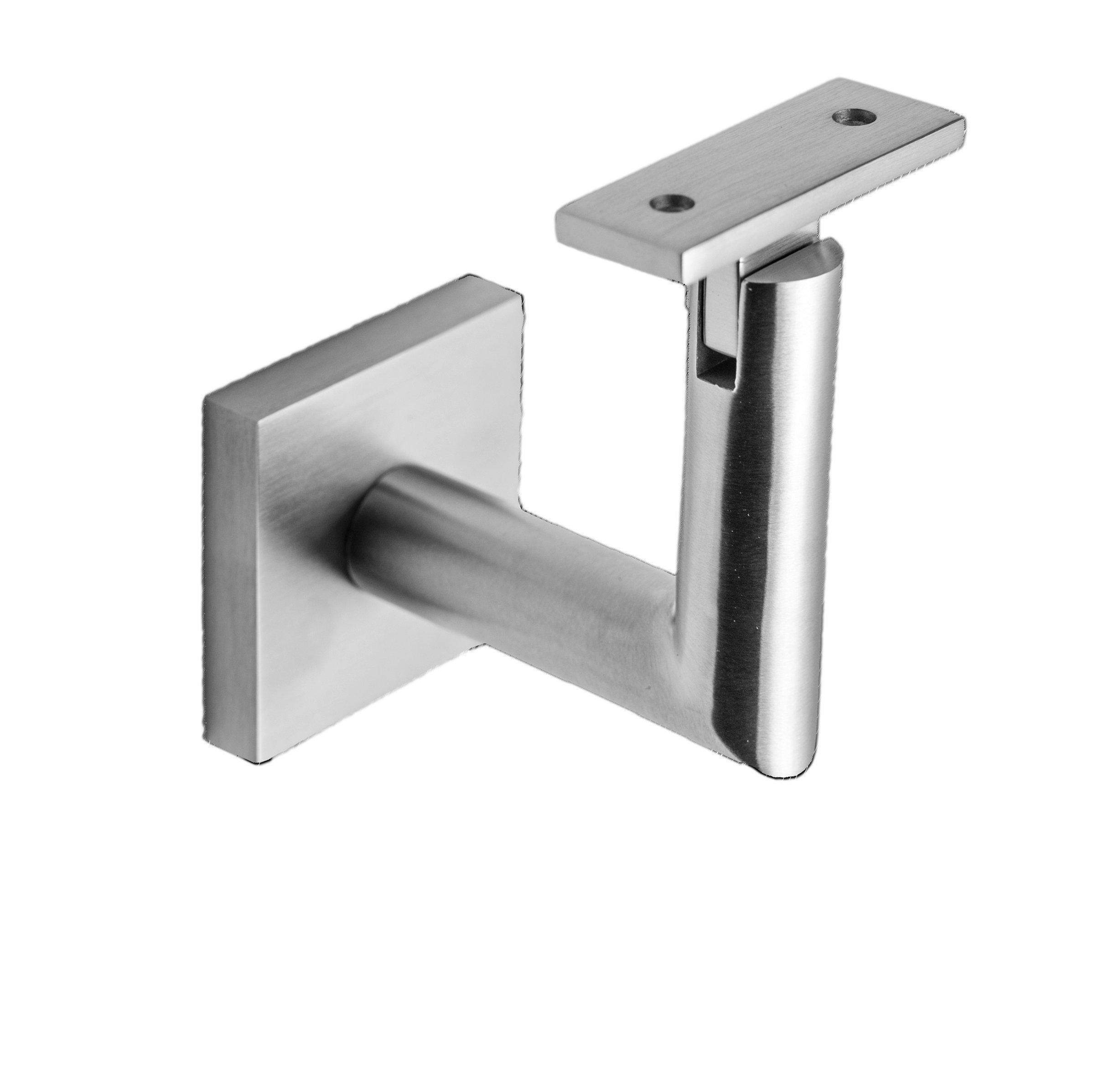 Linnea Surface Mount Handrail Bracket with Square Rose and Flat Plate ...