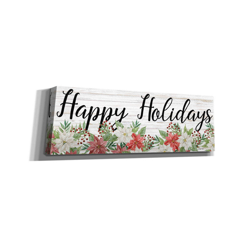 The Holiday Aisle® Nana Happy Holidays Sign by Cindy Jacobs | Wayfair