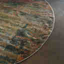 Trent Austin Design® Harrill Abstract Teal/Orange Area Rug & Reviews ...