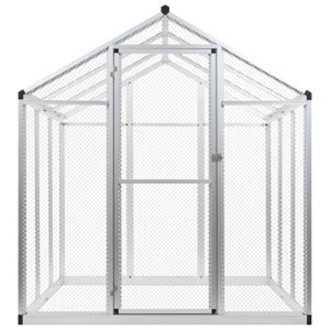Tucker Murphy Pet™ Outdoor Aviary Walk-in Aviary with Hinged Door Large ...