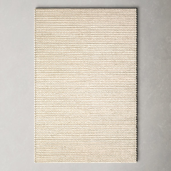 AllModern Ithaca Handwoven Cream Rug & Reviews | Wayfair