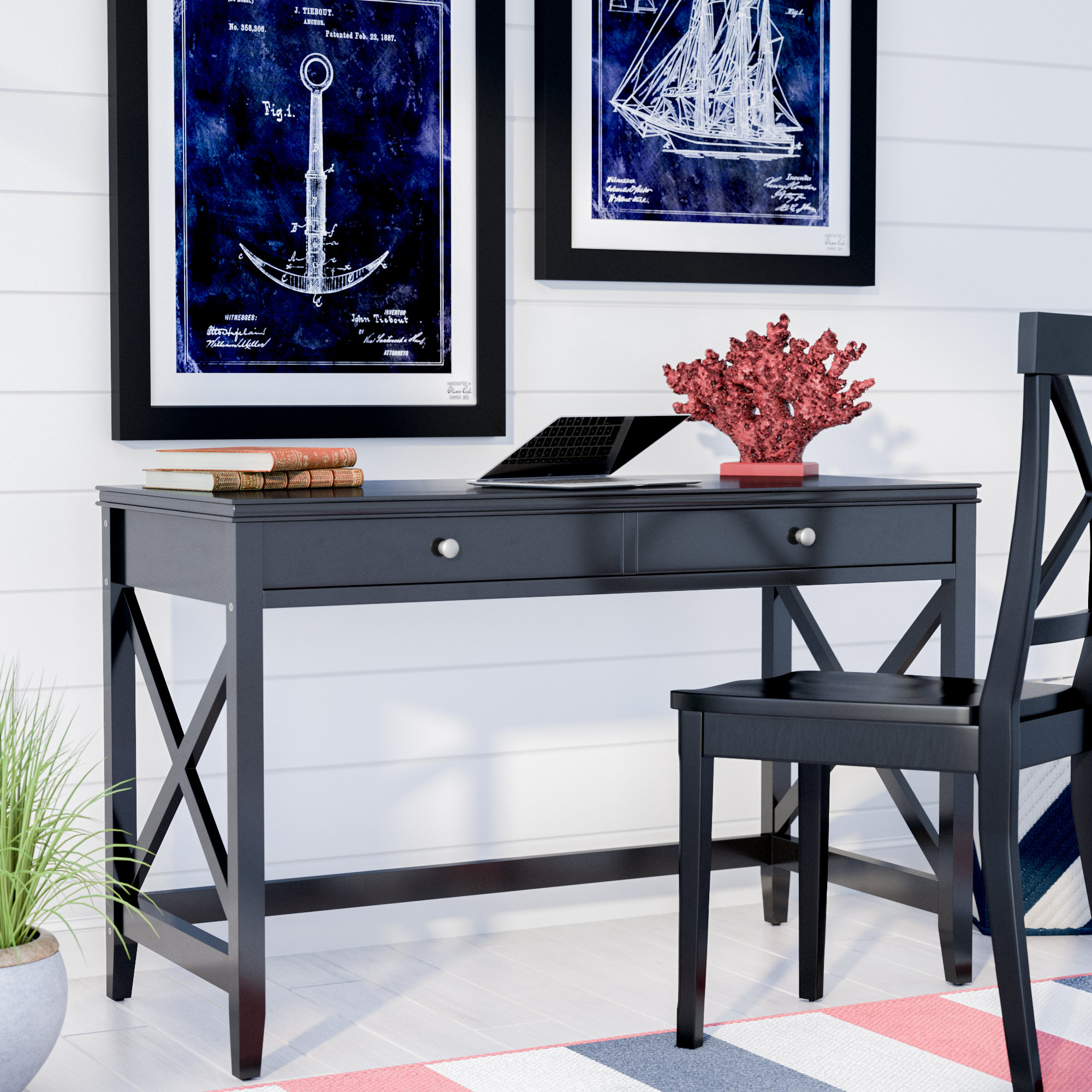 Beachcrest Home Derrik Writing desk & Reviews - Wayfair Canada