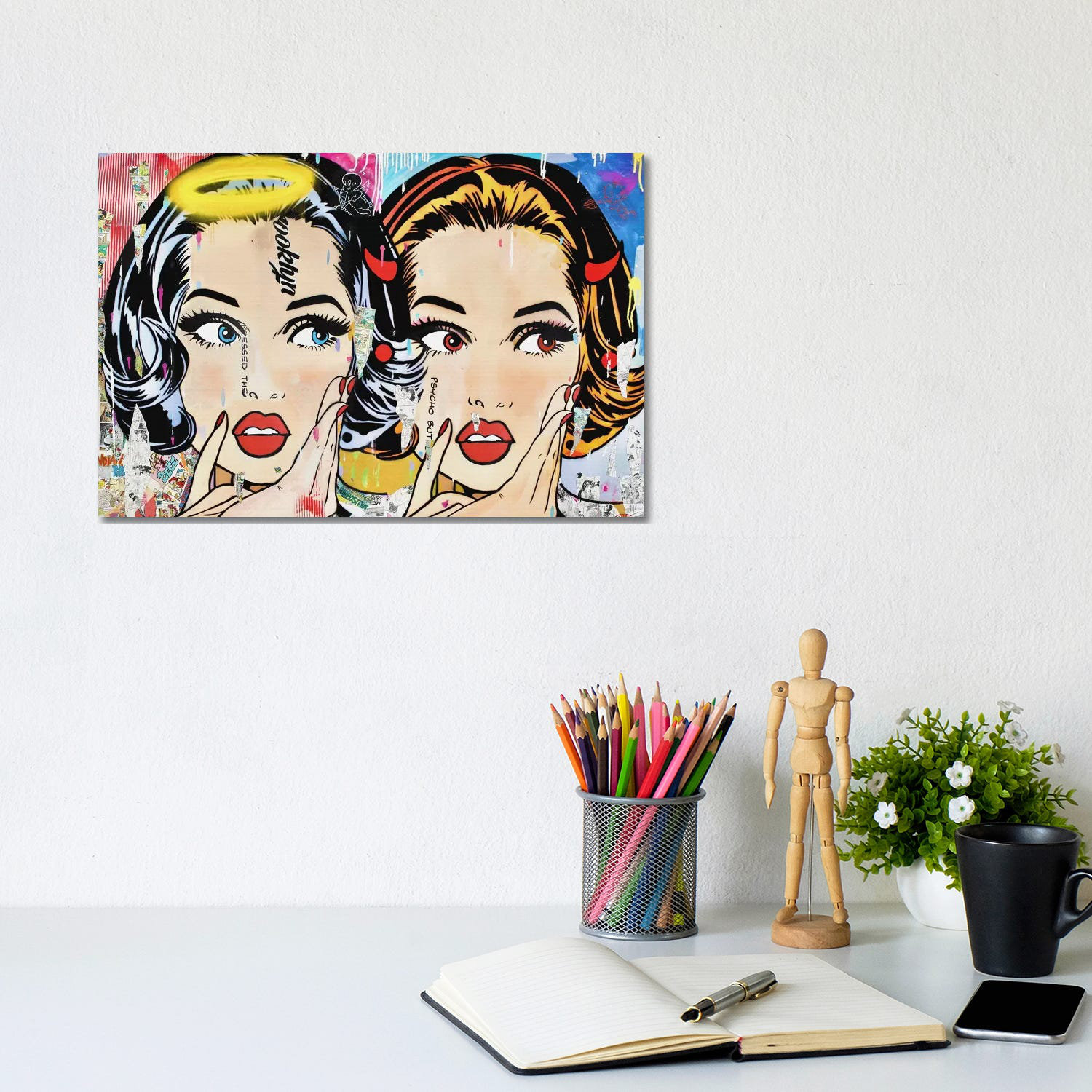 East Urban Home Yin & Yang by D13EGO - Print - Wayfair Canada