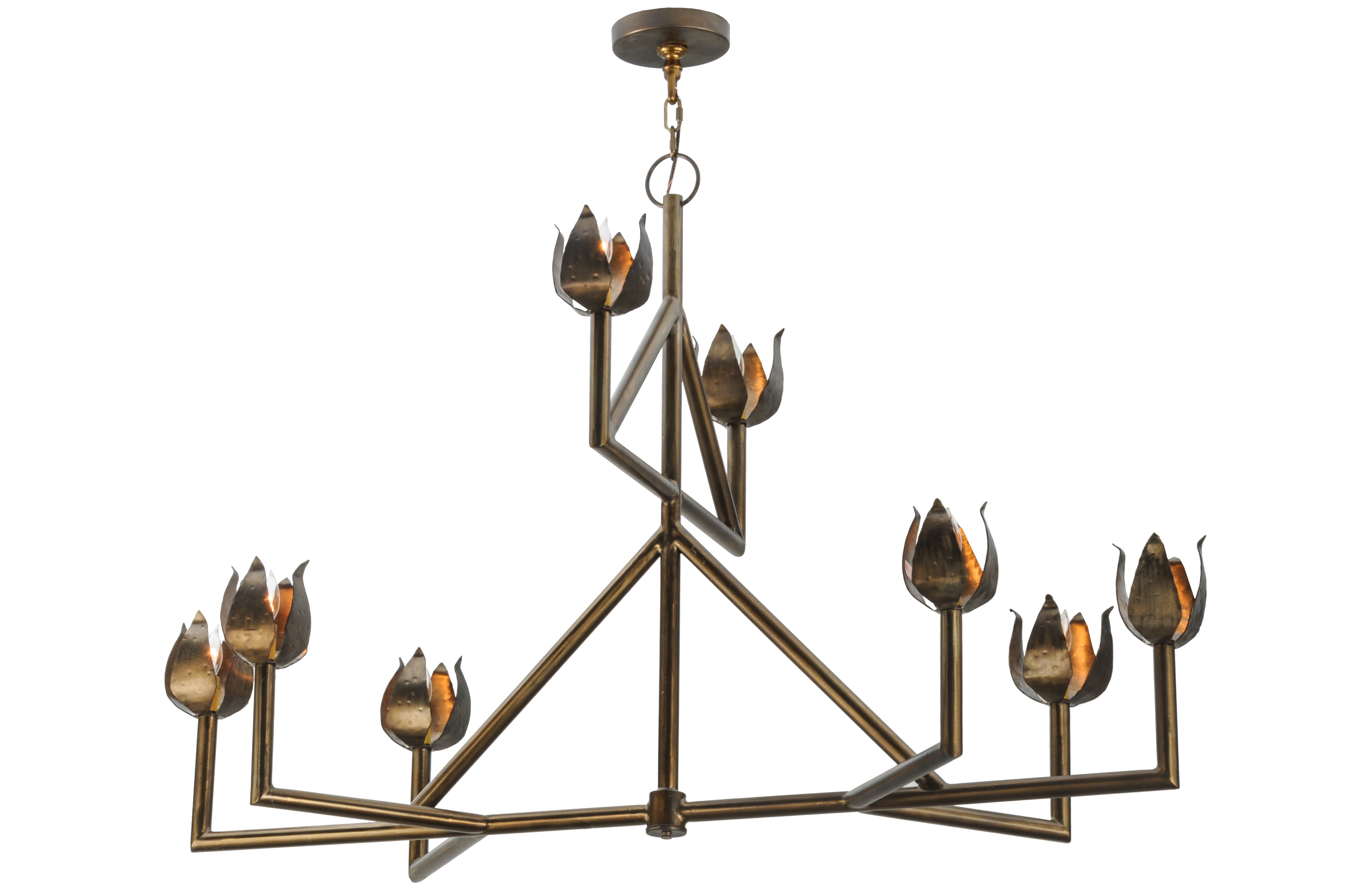 Bungalow Rose 8 - Light Candle Style Tiered Chandelier - Wayfair Canada