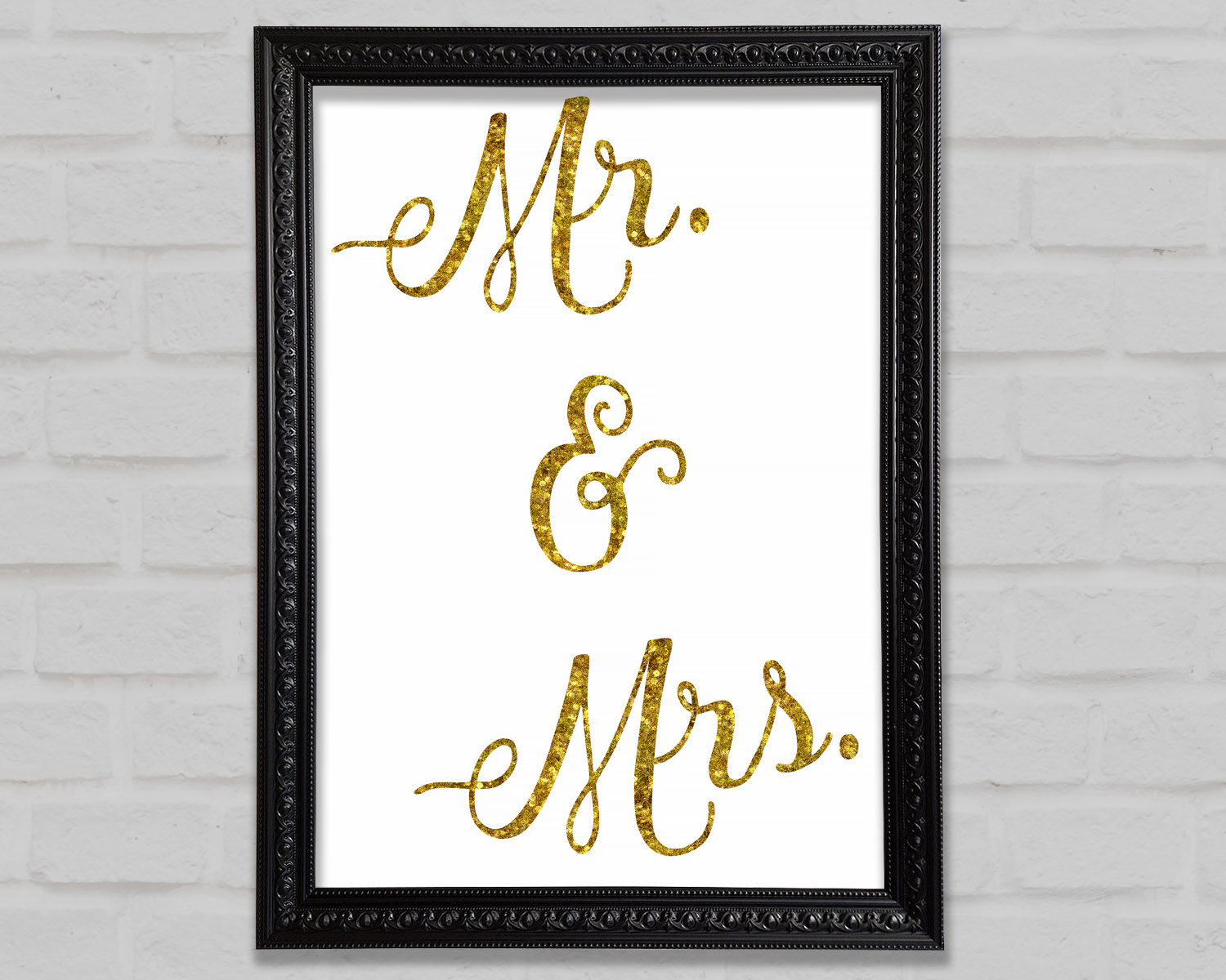 Bright Star Mr And Mrs - Single Picture Frame Art Prints | Wayfair.co.uk