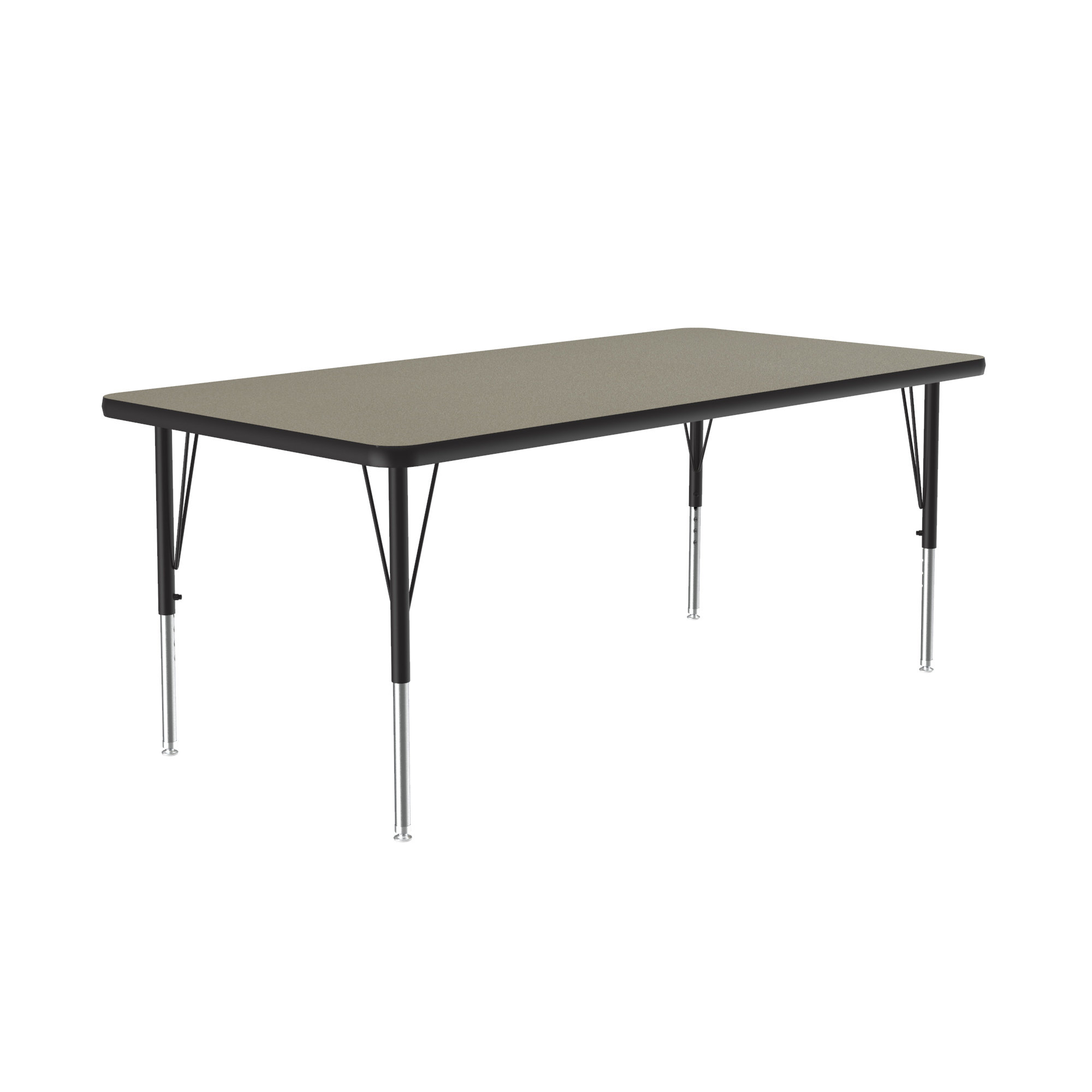 Correll, Inc. Adjustable Height Rectangular Activity Table | Wayfair