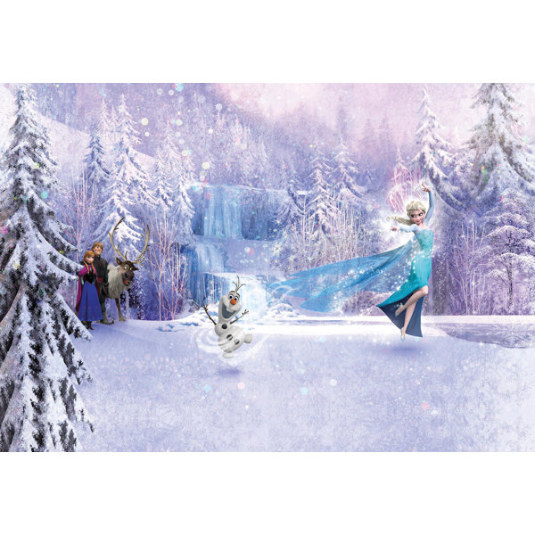 Frozen Allison Disney 2.5m x 368cm Wallpaper Panel | Wayfair.co.uk